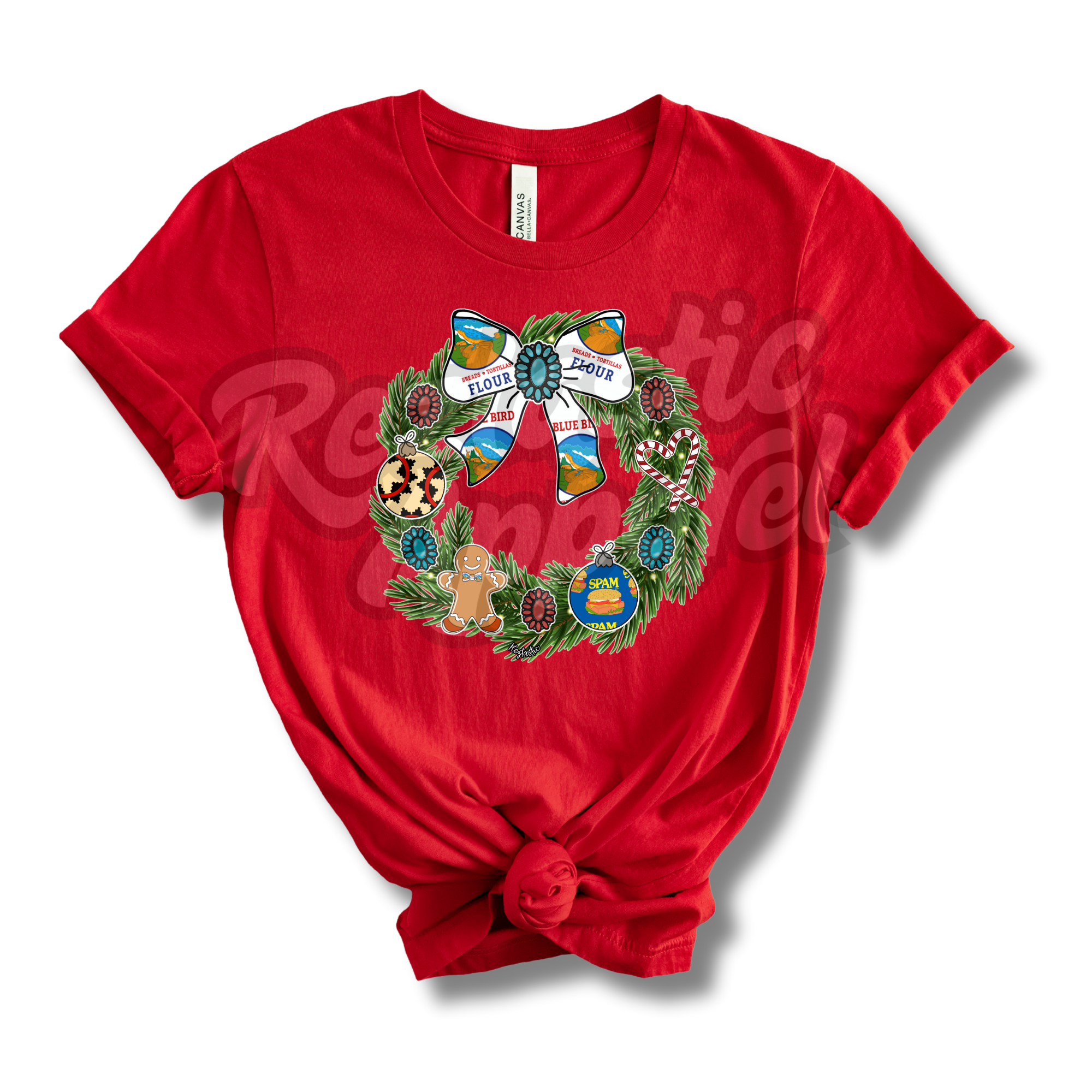 Késhmish Wreath - T-shirt- Adults – Reztastic Apparel LLC
